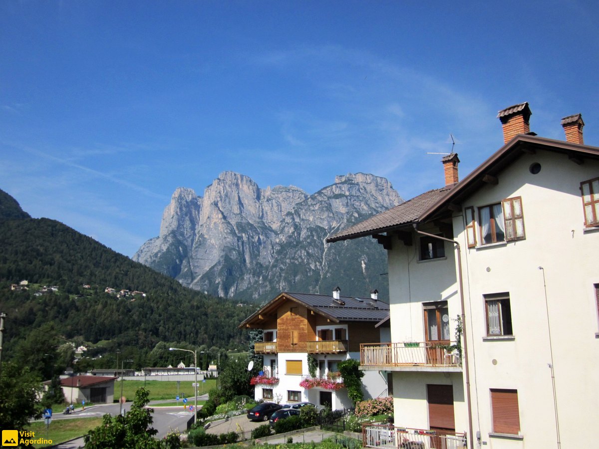 Agordo: il centro dell'Agordino